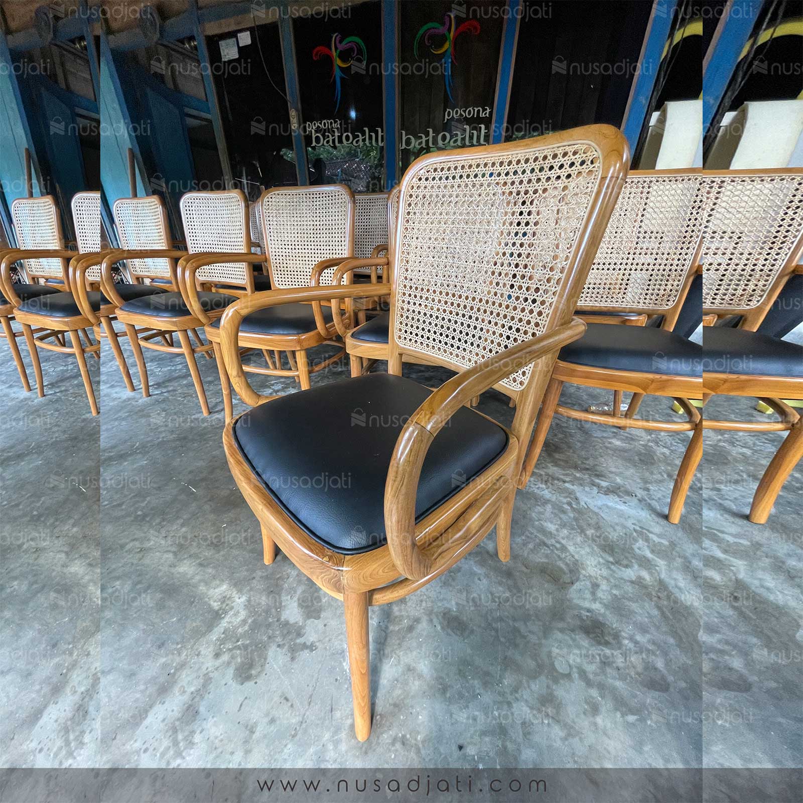 Bella Dinning Chair - Kursi Kayu Minimalis Modern